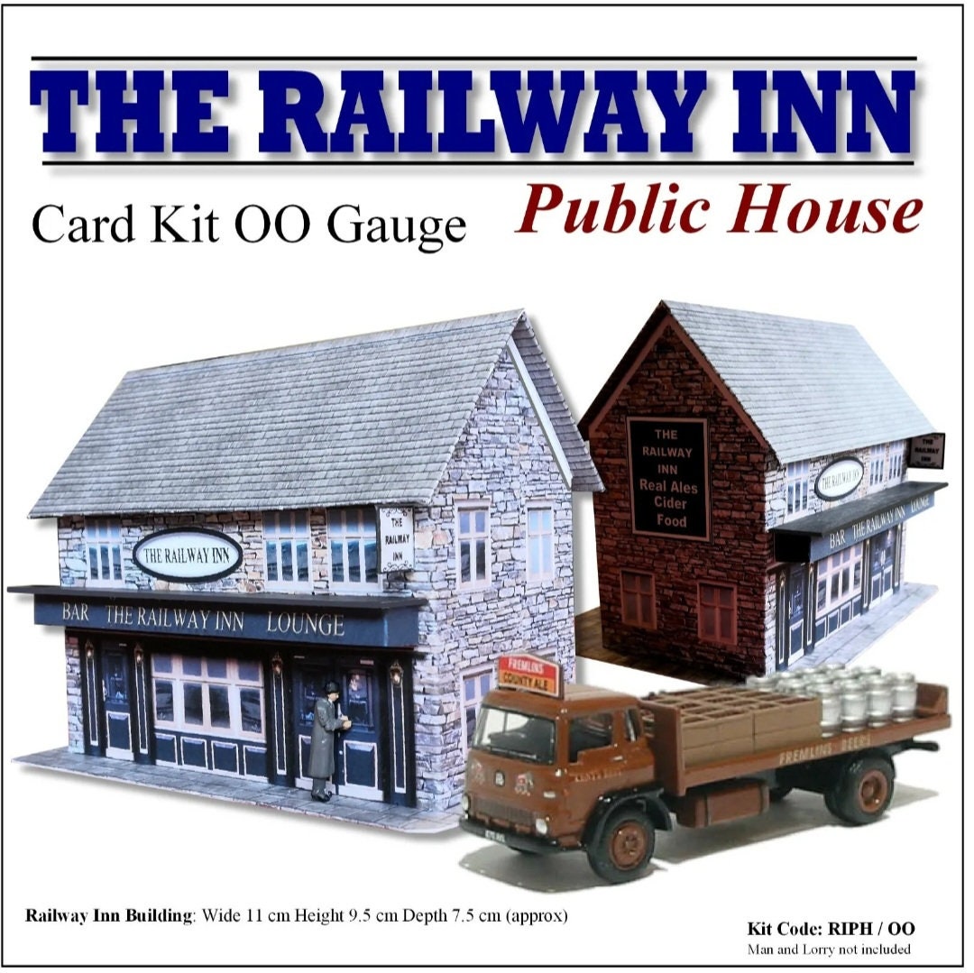 OO Gauge Card Kit Railway Model Enthusiast - Etsy UK