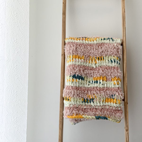 Tunisian Crochet Spiral Rug Easy Pattern PDF Instant - Etsy Canada