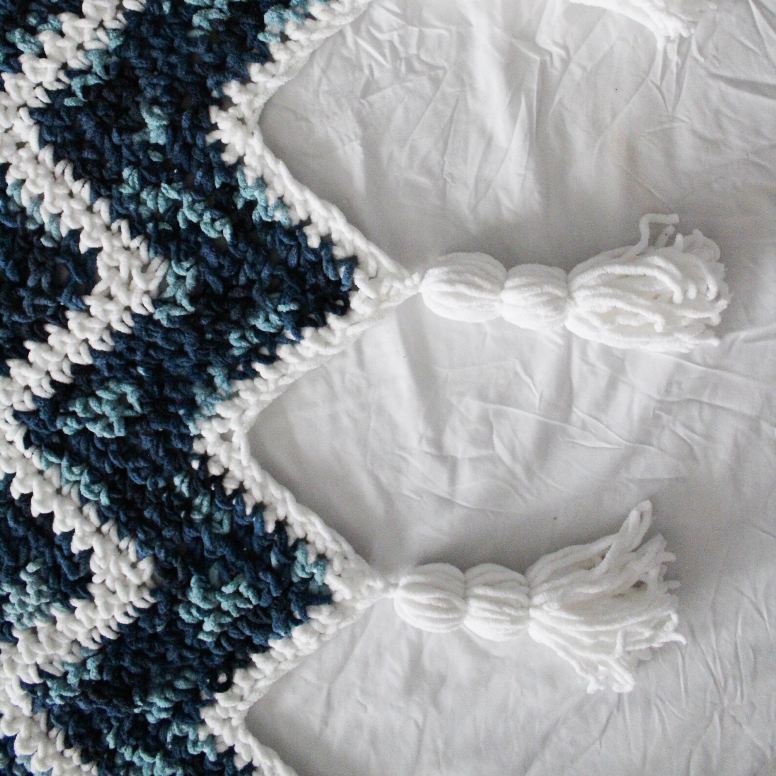 PATTERN for the Waterfall Throw Crochet Chevron Blanket - Etsy