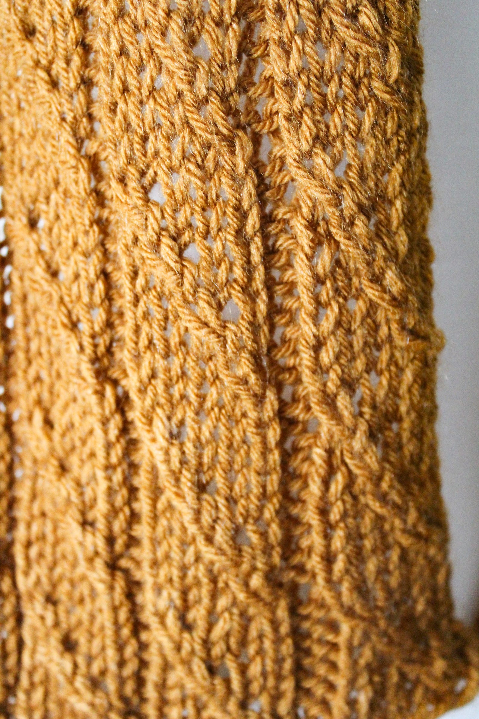 PATTERN for the Faux Cable Knit Scarf Knitting Pattern - Etsy