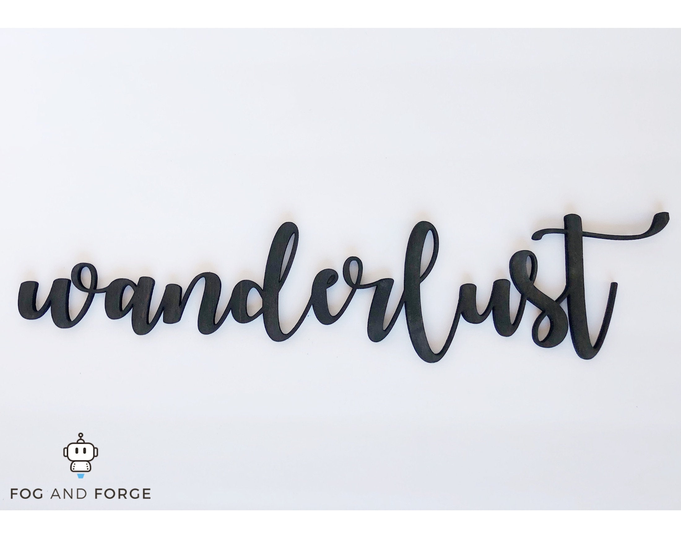 Wanderlust Wood Word | Wanderlust Sign | Wanderlust Cutout | Wanderlust ...