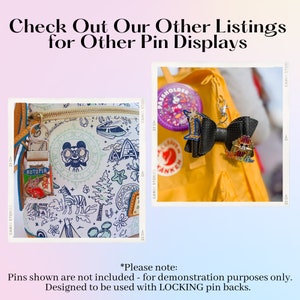 Portable Pin Display, Pin Trading Display, Zipper Pull, Pin Holder ...