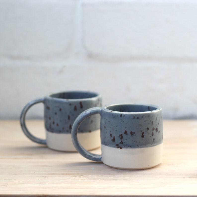 Espresso Cups / Stone / Handmade / Wheel Thrown / Coffee | Etsy