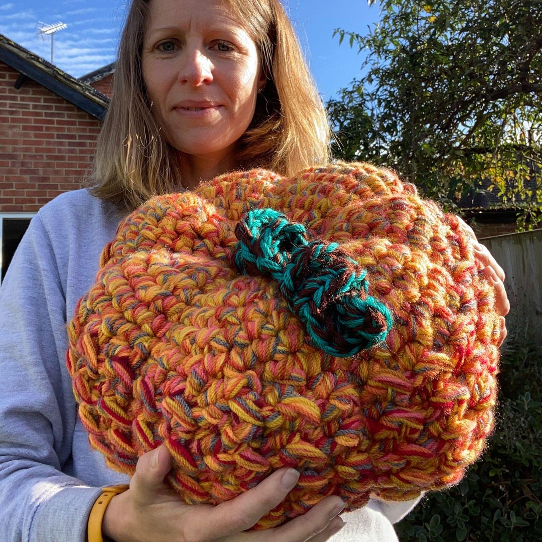 Giant Pumpkin Crochet Pattern | Huge Gourd Digital Pattern, Easy ...