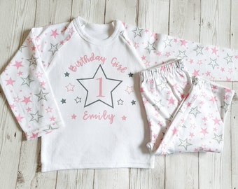 1st Birthday Pyjamas - Etsy