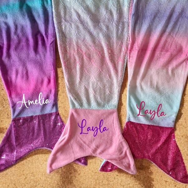 Pink Mermaid Tail - Etsy