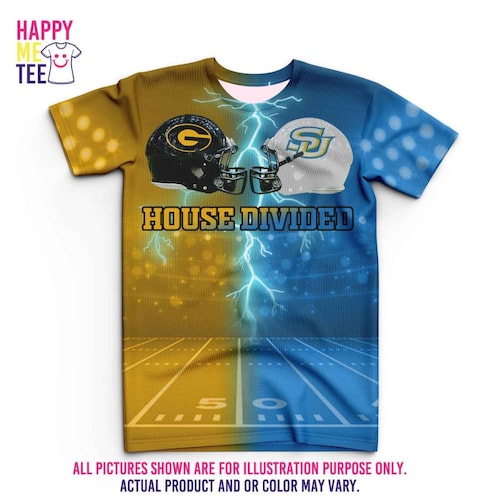 House Divided T-shirts Custom Made Any Sport Team Any College - Etsy