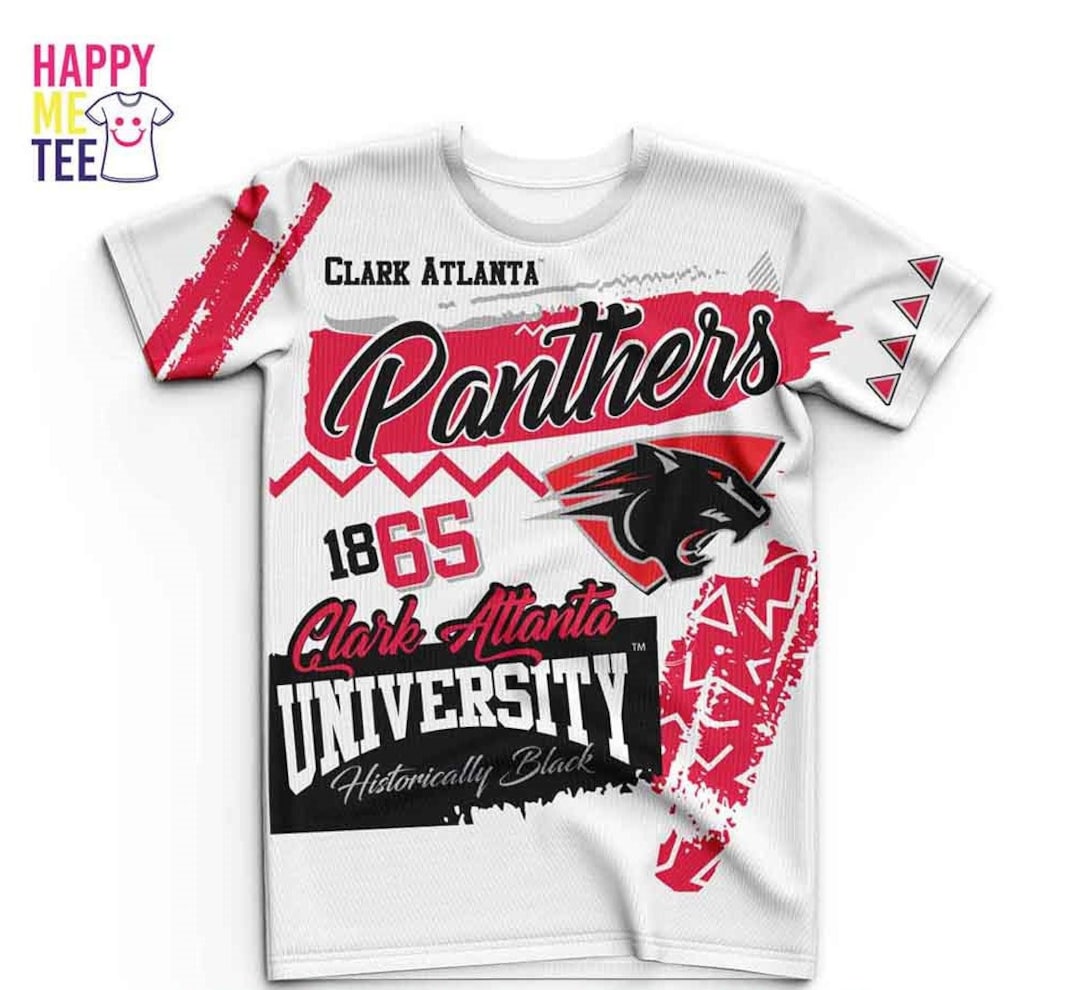 Clark Atlanta Panthers Heritage Tee Shirt Panthers Tee Shirt - Etsy