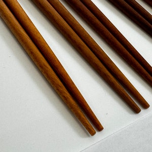 5 Pairs Flower Wood Chopsticks Sakura Cherry Blossom Floral Family Set ...