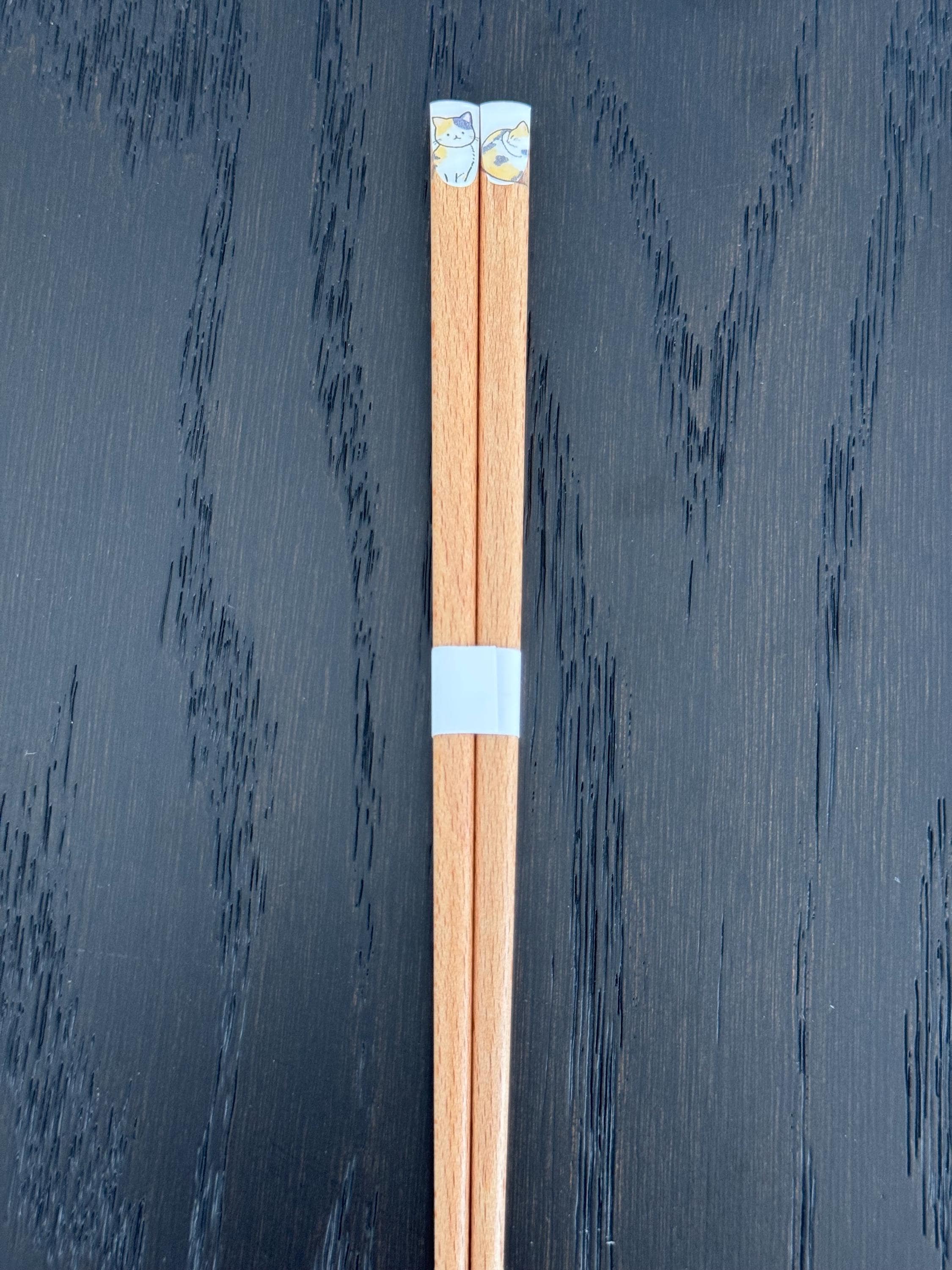 Wood Animal Chopsticks, Japan Handcrafted Cute Hamster Chopsticks, Cat ...
