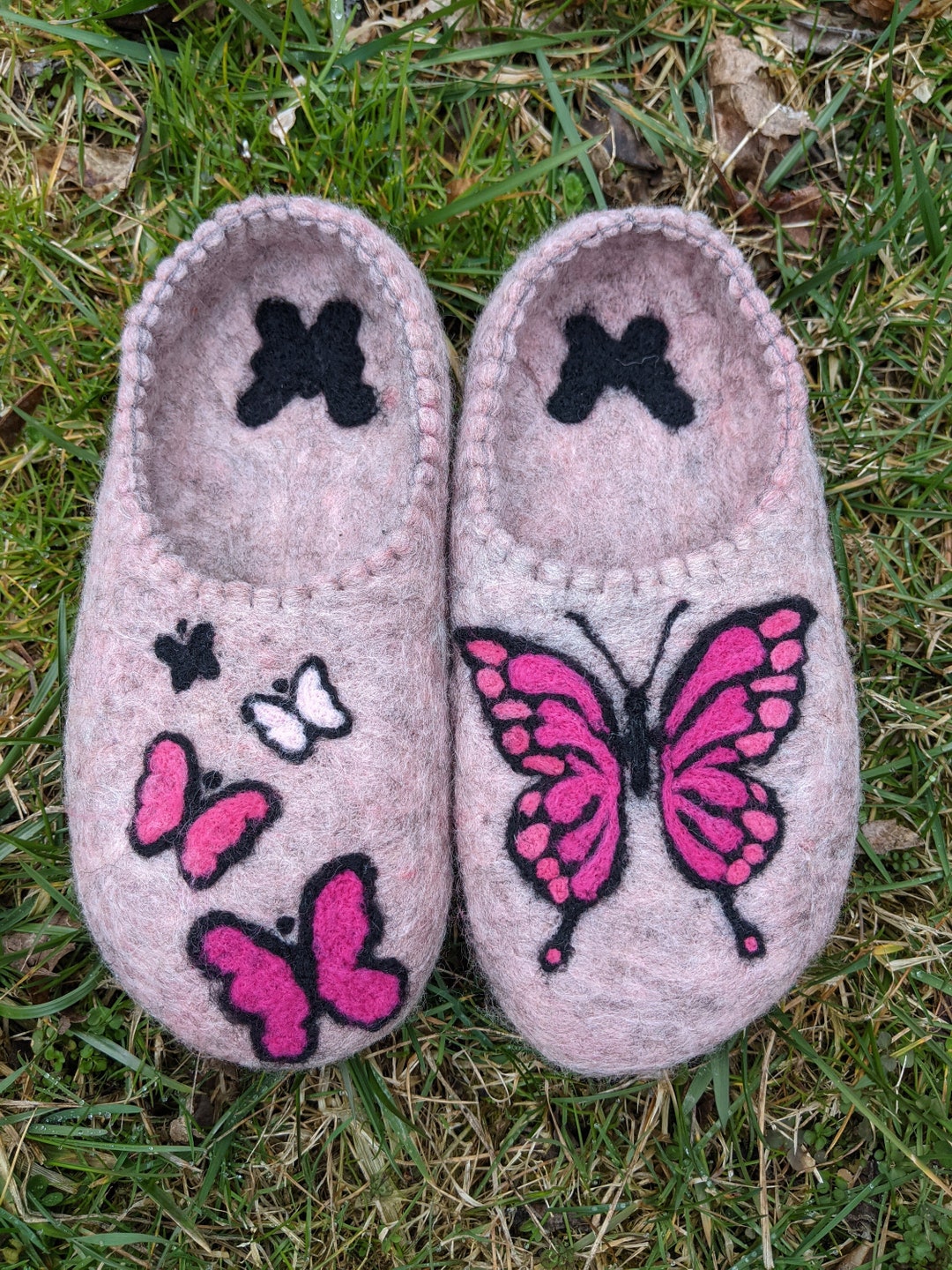 Butterfly Slippers - Etsy