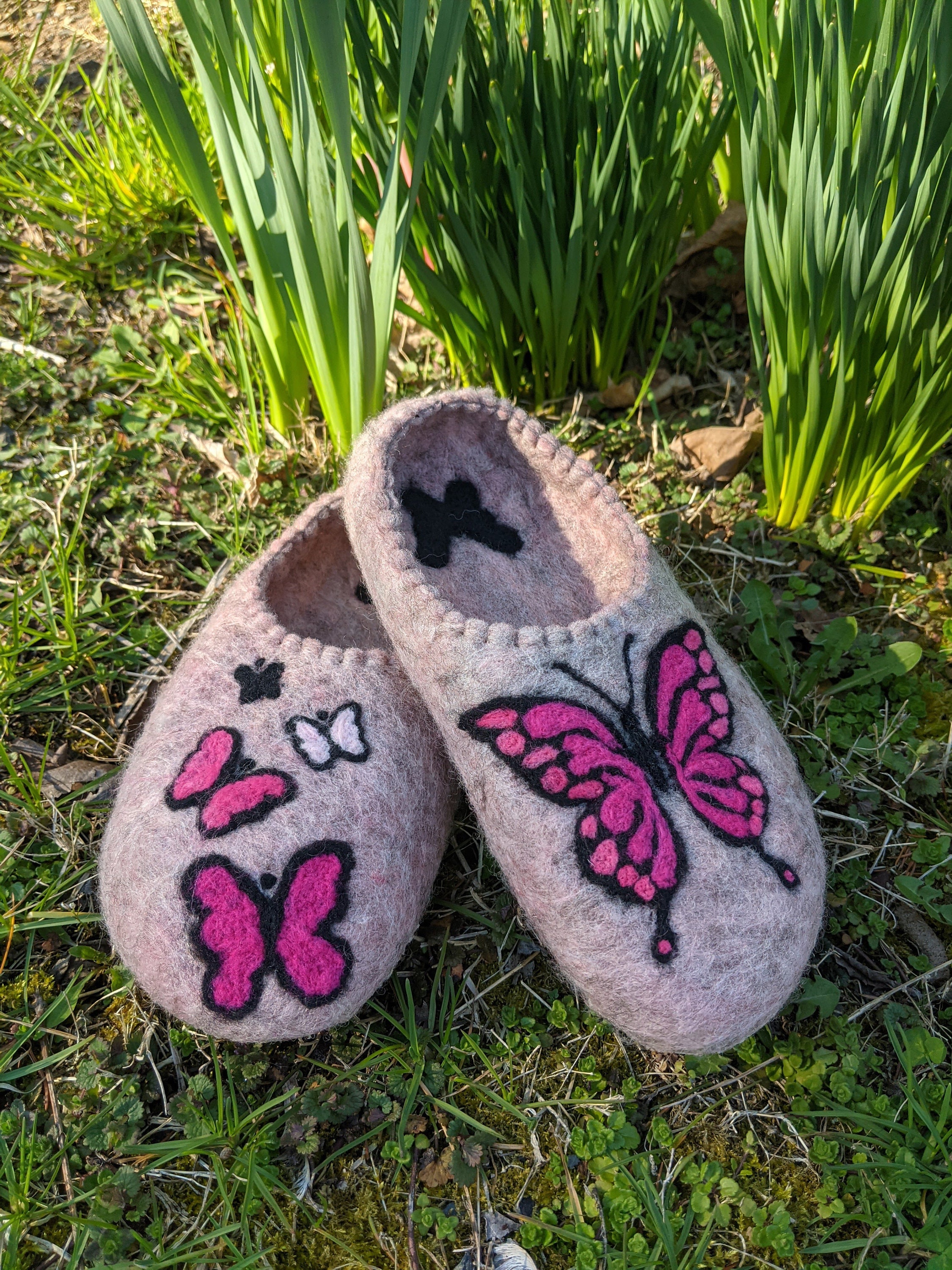 Butterfly Slippers - Etsy