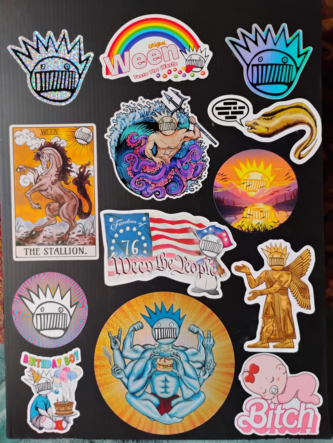 Boognish Vinyl Sticker 13 Ween Sticker Pack - Etsy