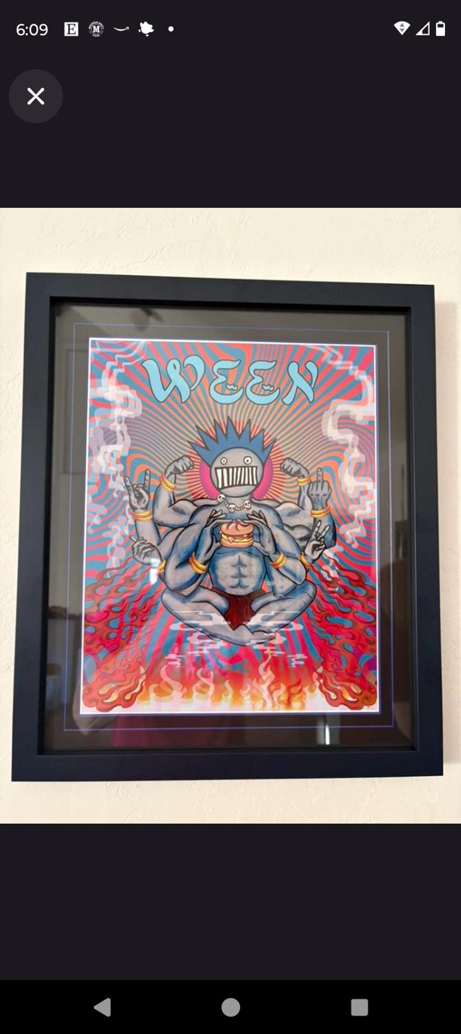 Boognishnu Boognish Art Poster Print Ween Limited Edition - Etsy