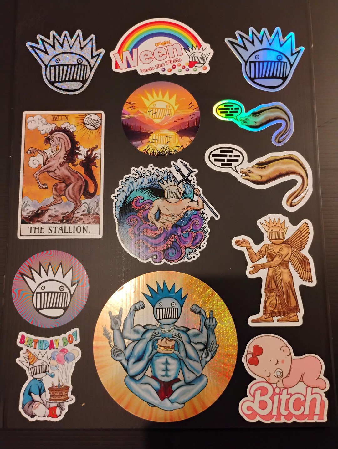 Boognish Vinyl Sticker 13 Ween Sticker Pack - Etsy
