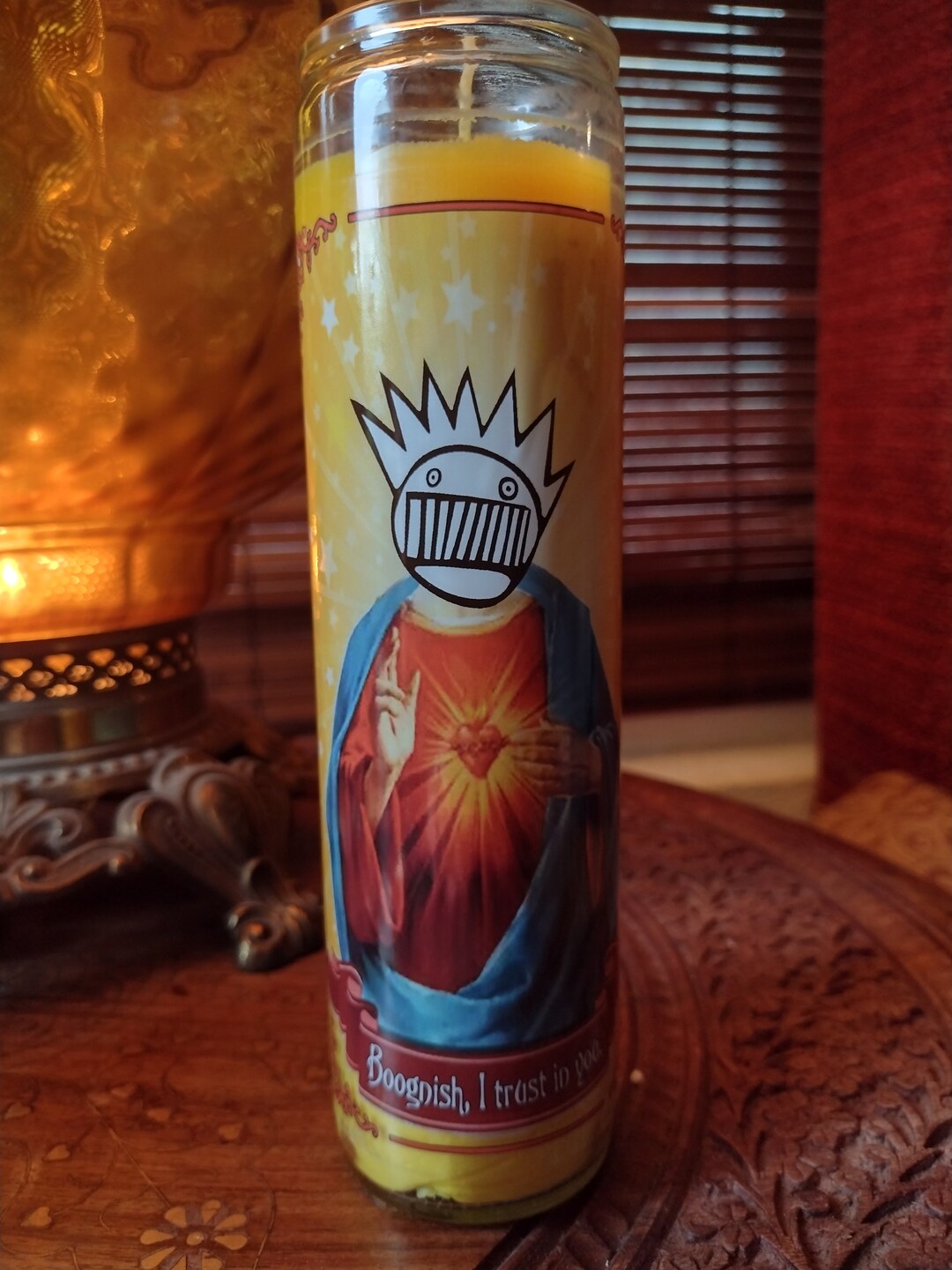 Boognish Prayer Candle Ween Altar - Etsy