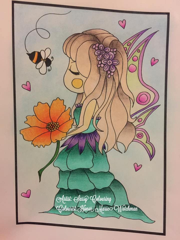 Fairy Bug Colouring Collection - Etsy