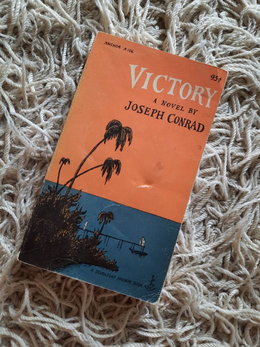 Victory by Joseph Conrad Doubleday Anchor A106 Vintage Paperback Mass ...