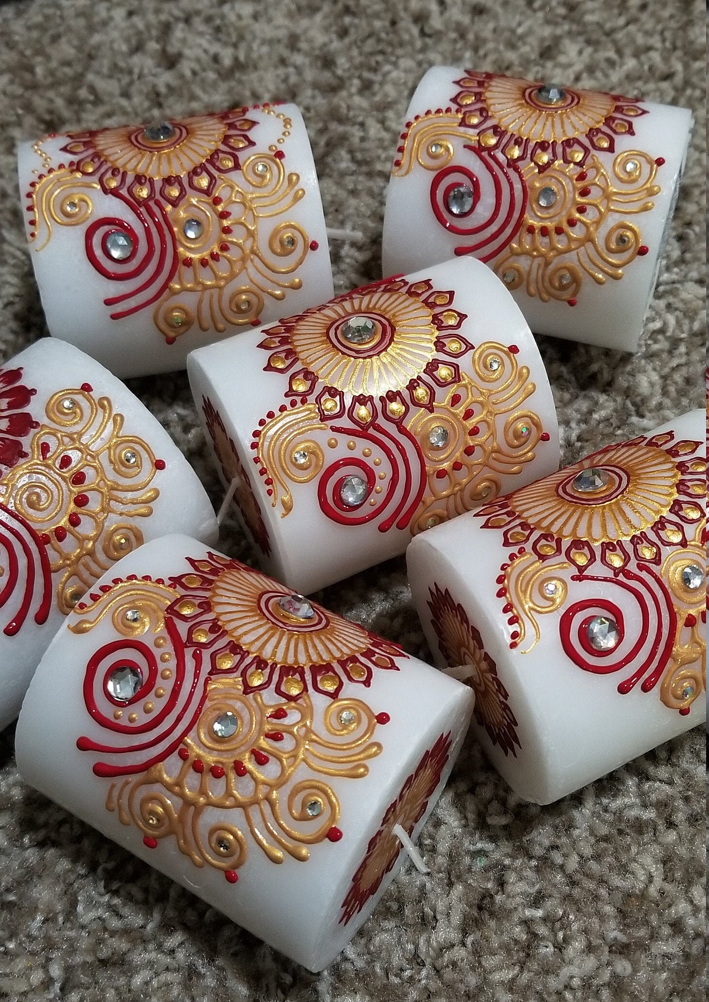 Pillar Candles/wedding Candle/wedding Return Gift/themed Candles With a ...