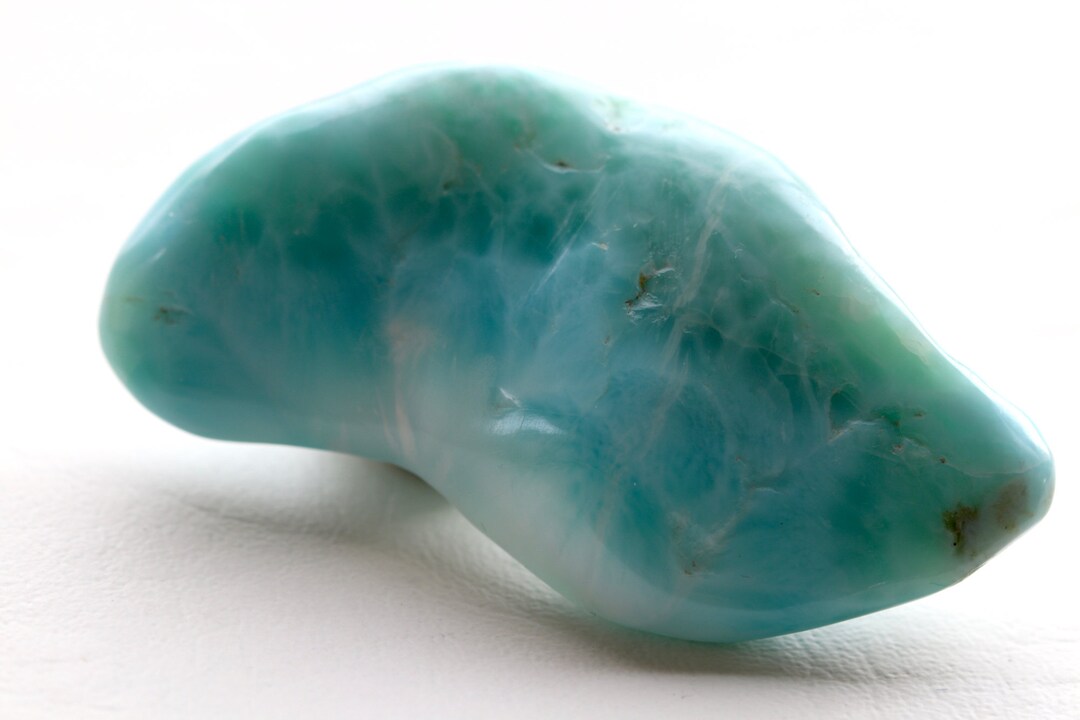 Enchanting Beauty Large Larimar Crystal, Atlantis Stone, Tumbled ...