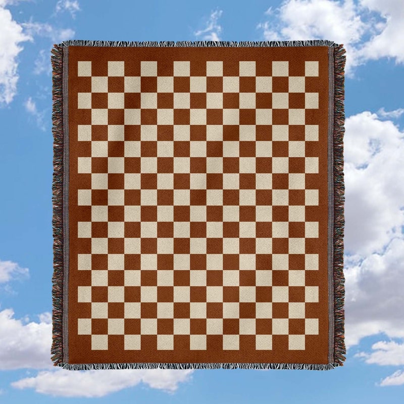 Checkered Blanket - Etsy