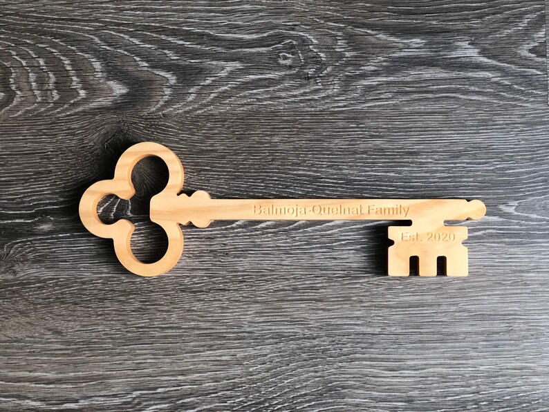 Large 14 Wooden Skeleton Key - Etsy