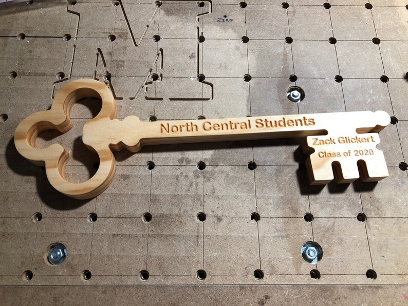 Large 14 Wooden Skeleton Key - Etsy