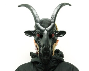 Goatman Mask - Etsy
