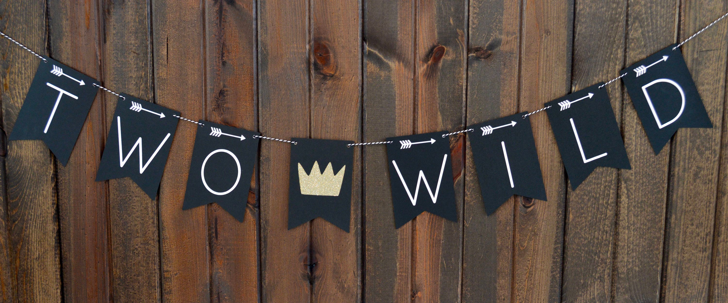 Two Wild Banner Where the Wild Things Are Banner Wild - Etsy
