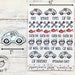 38 Car Maintenance Kawaii Cute Planner Stickers SSC0006 - Etsy