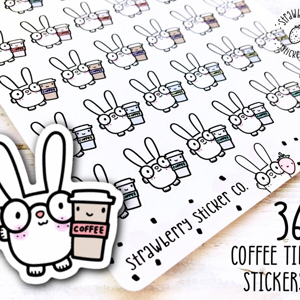 Coffee Planner Stickers - Etsy
