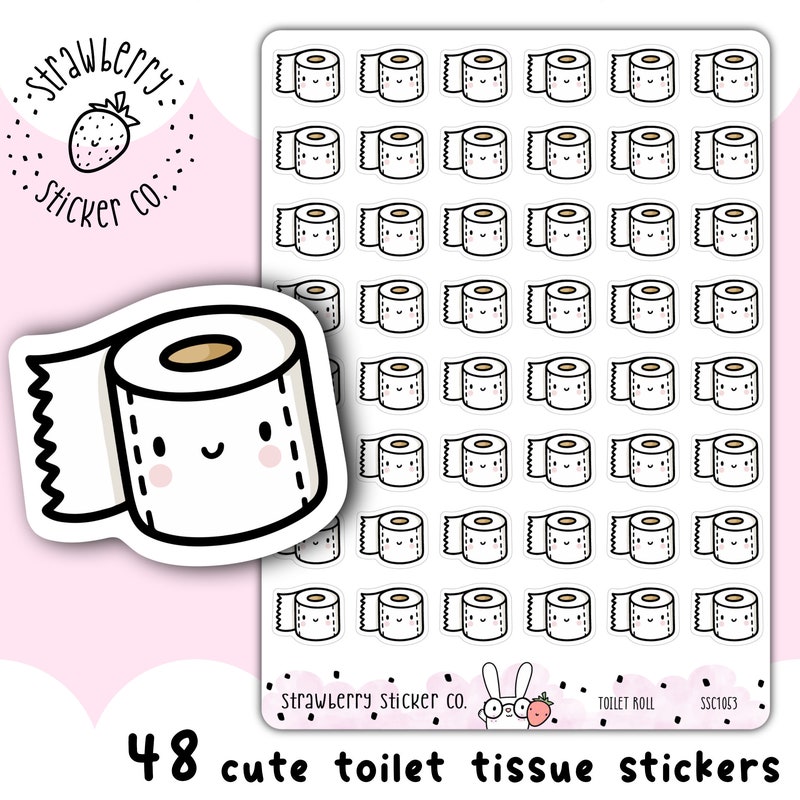 Toilet Sticker - Etsy