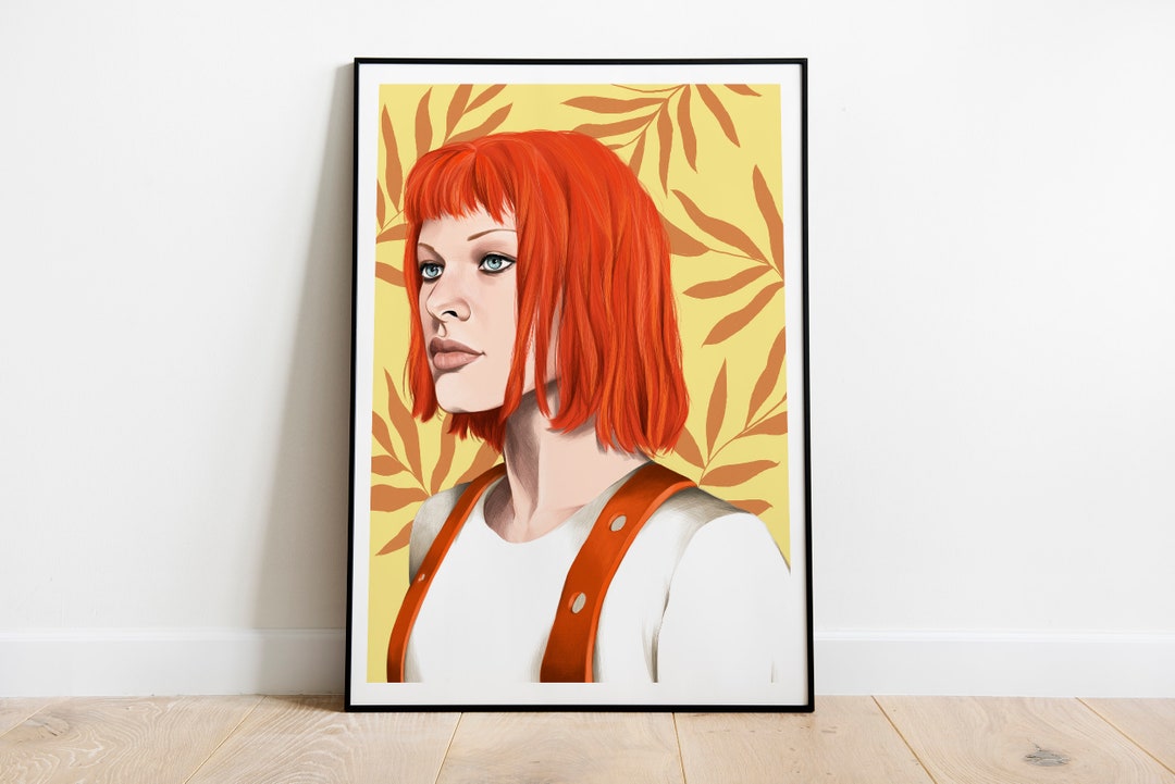 The Fifth Element Poster [art] Art Print, Illustration, Wall Decor ...