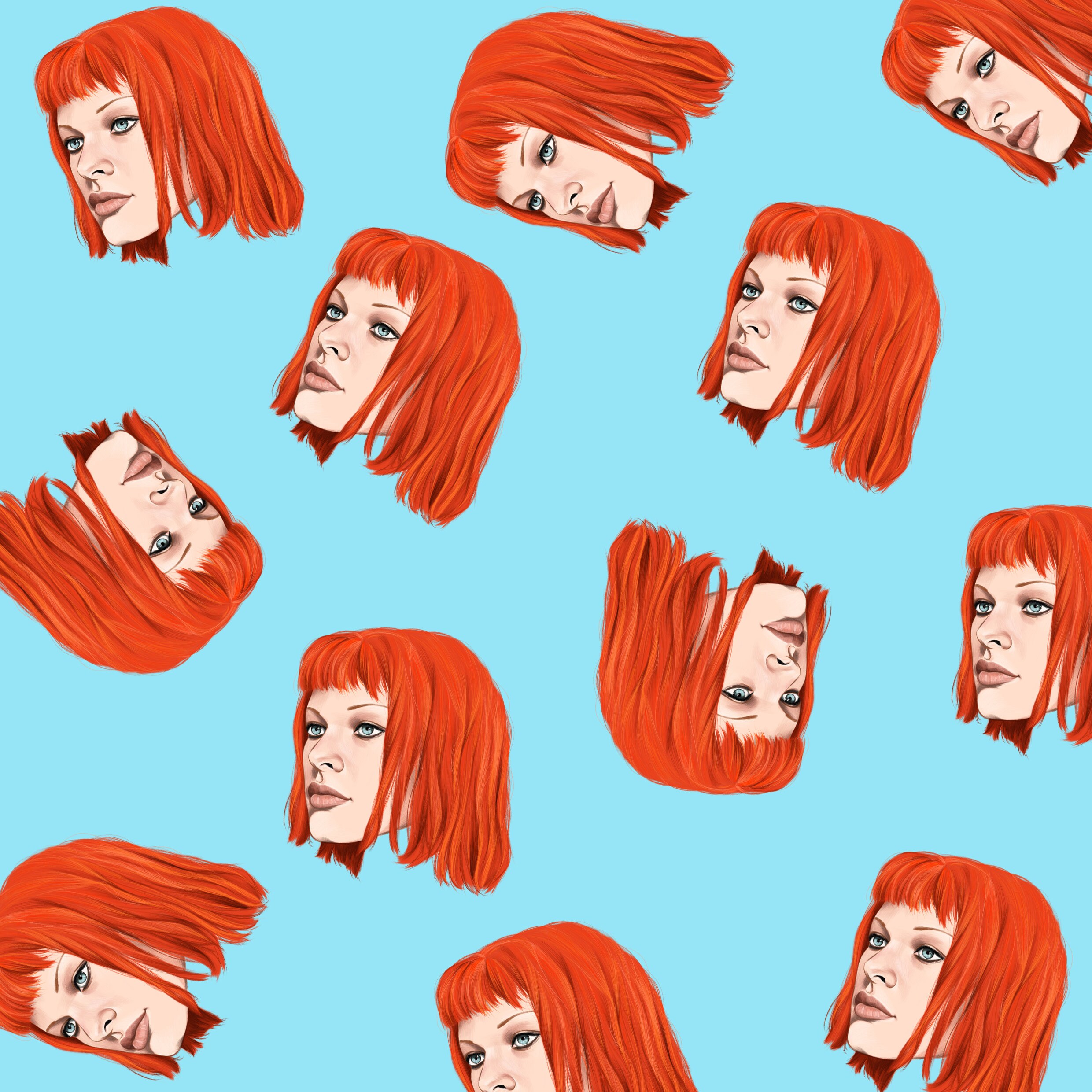 The Fifth Element Poster [art] Art Print, Illustration, Wall Decor ...