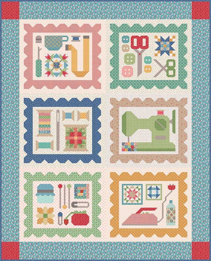 Lori Holt Quilt Seeds Mercantile Patterns 1-6 COLLECTION - Etsy