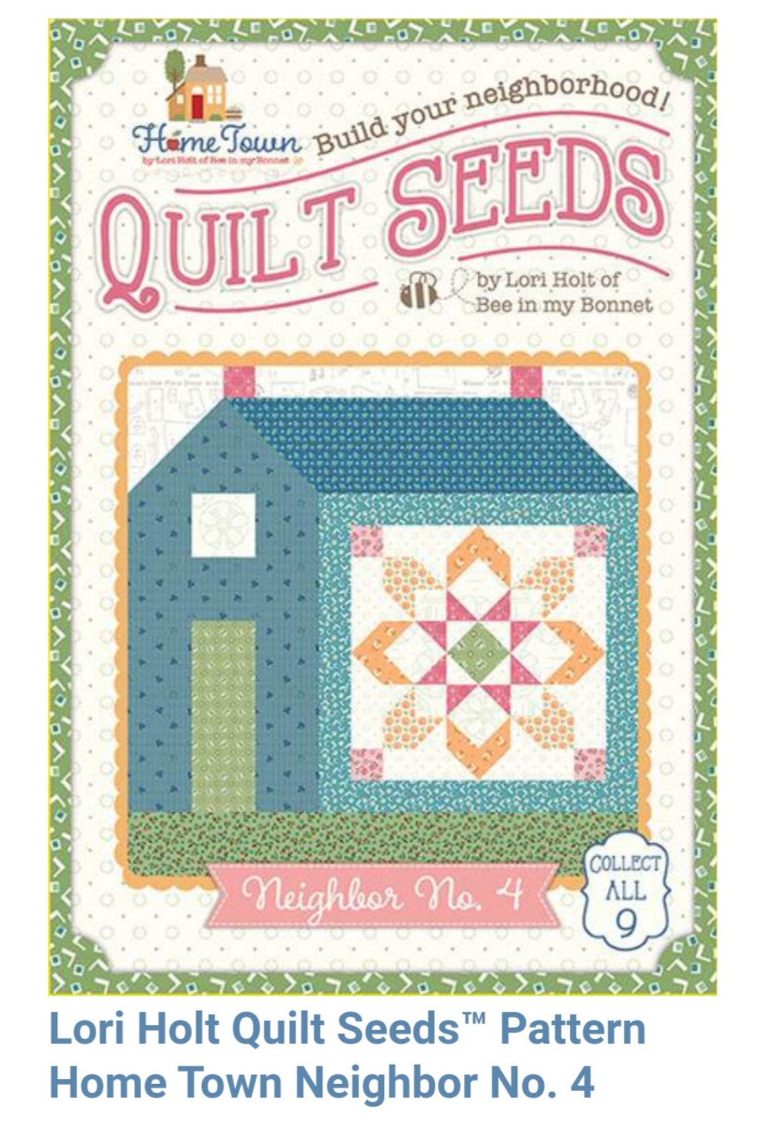 Lori Holt Home Town Quilt Seeds Patterns 1-9 COLLECTION - Etsy