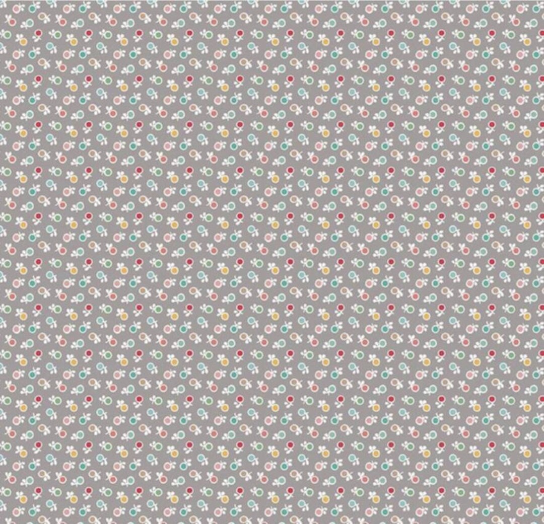 Stitch - Ditsy Gray - Lori Holt Riley Blake - Etsy