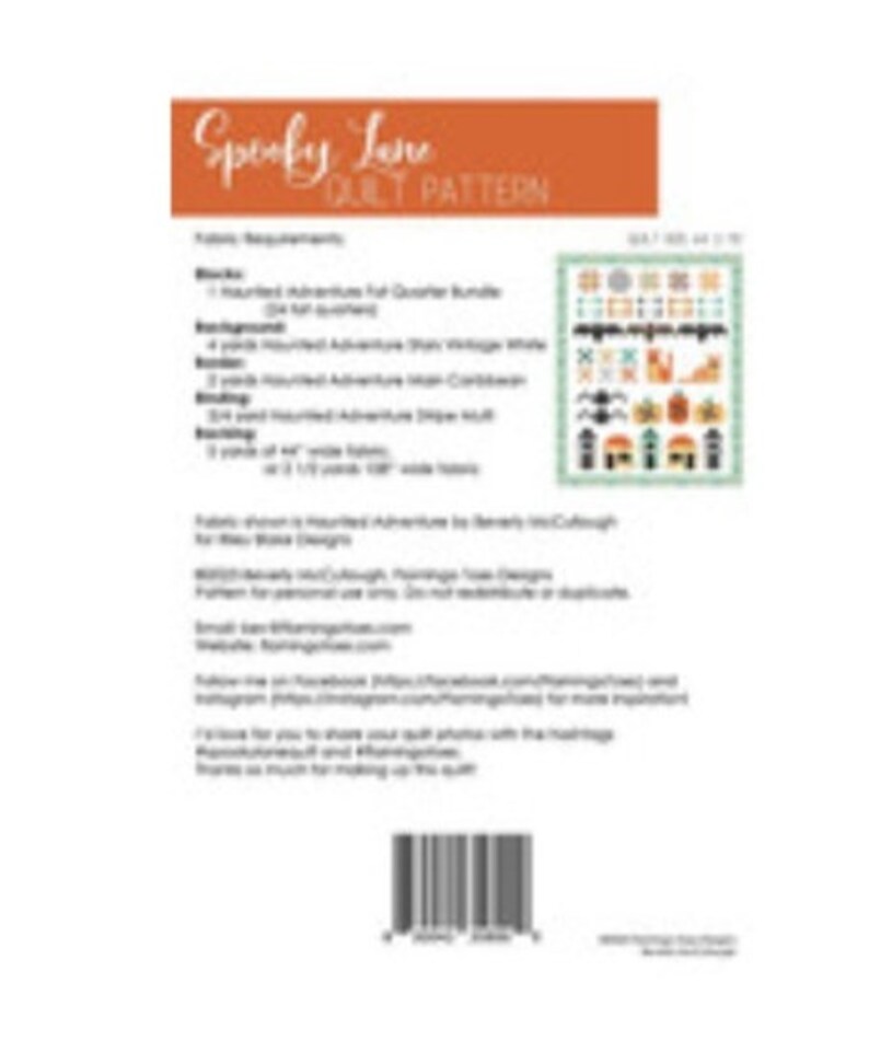 Spooky Lane Quilt Pattern - Etsy