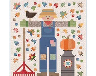 THE QUILTED SCARECROW Quilt Pattern. Designed by Lori Holt of Bee in My ...