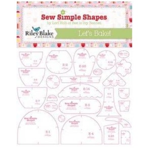 Let's Bake - Sew Simple Shapes for the Quilt by Lori Holt - Etsy