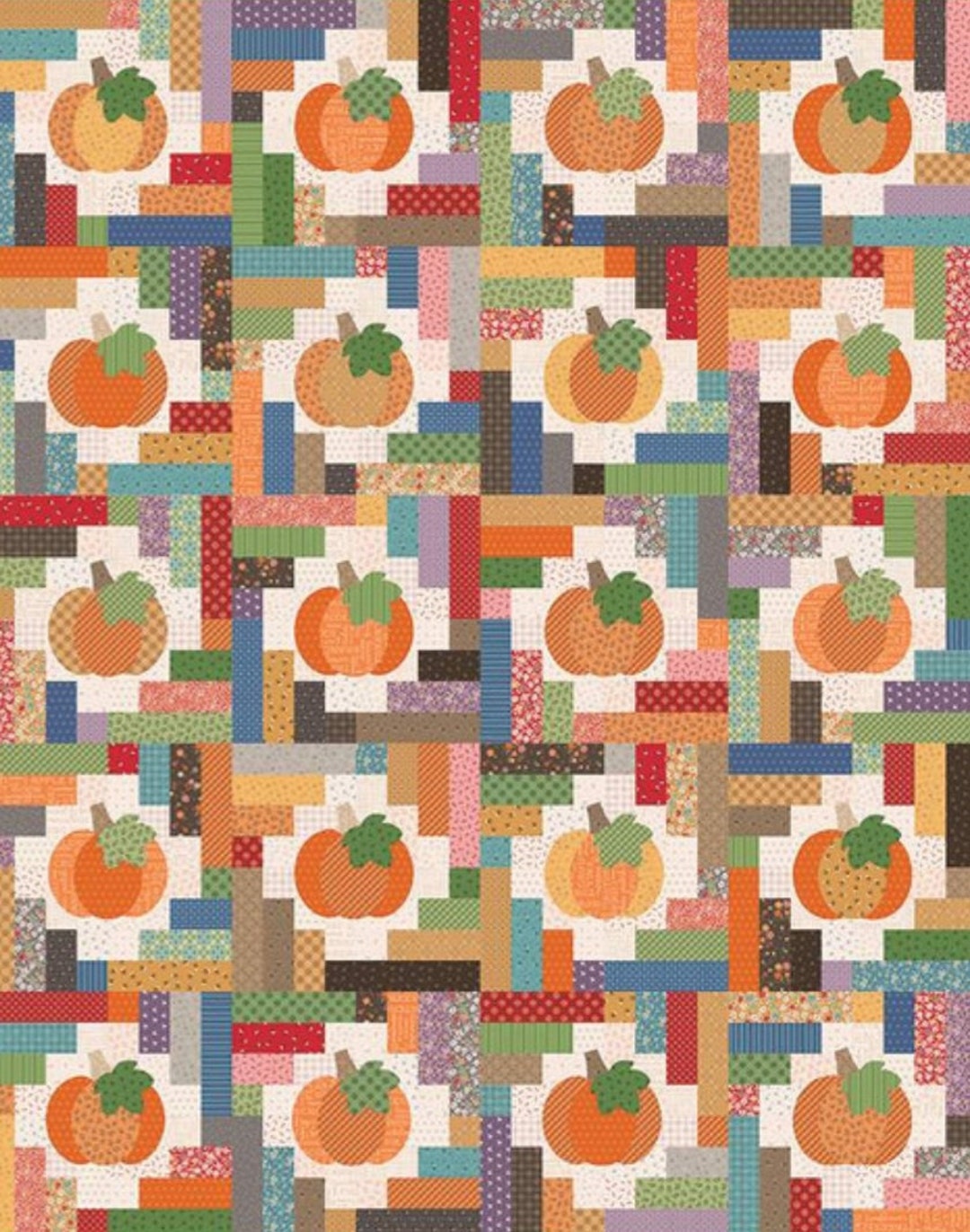 Pumpkins and Haystacks Quilt Kit - Etsy