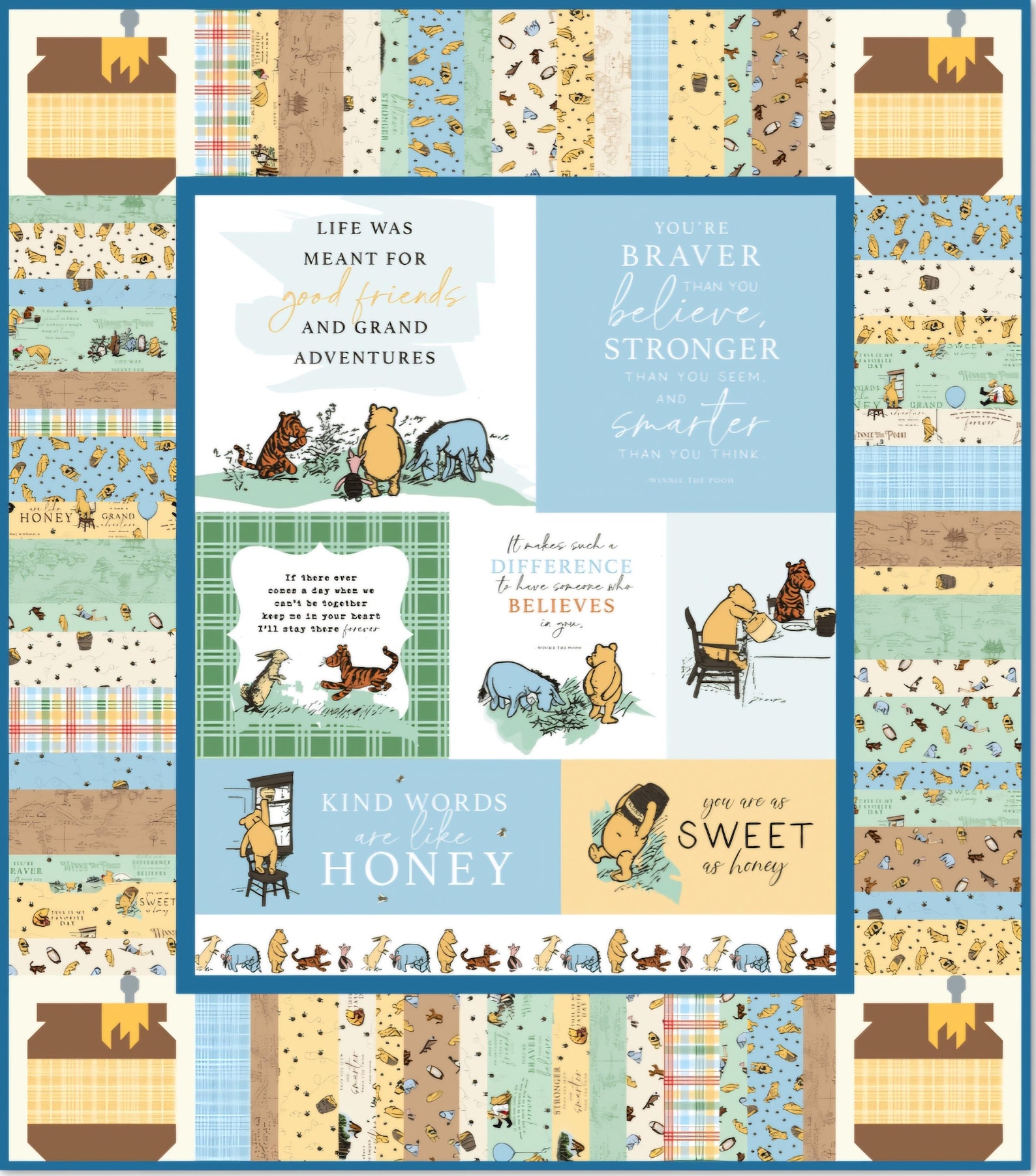 Sweet as Honey Quilt Kit - Etsy