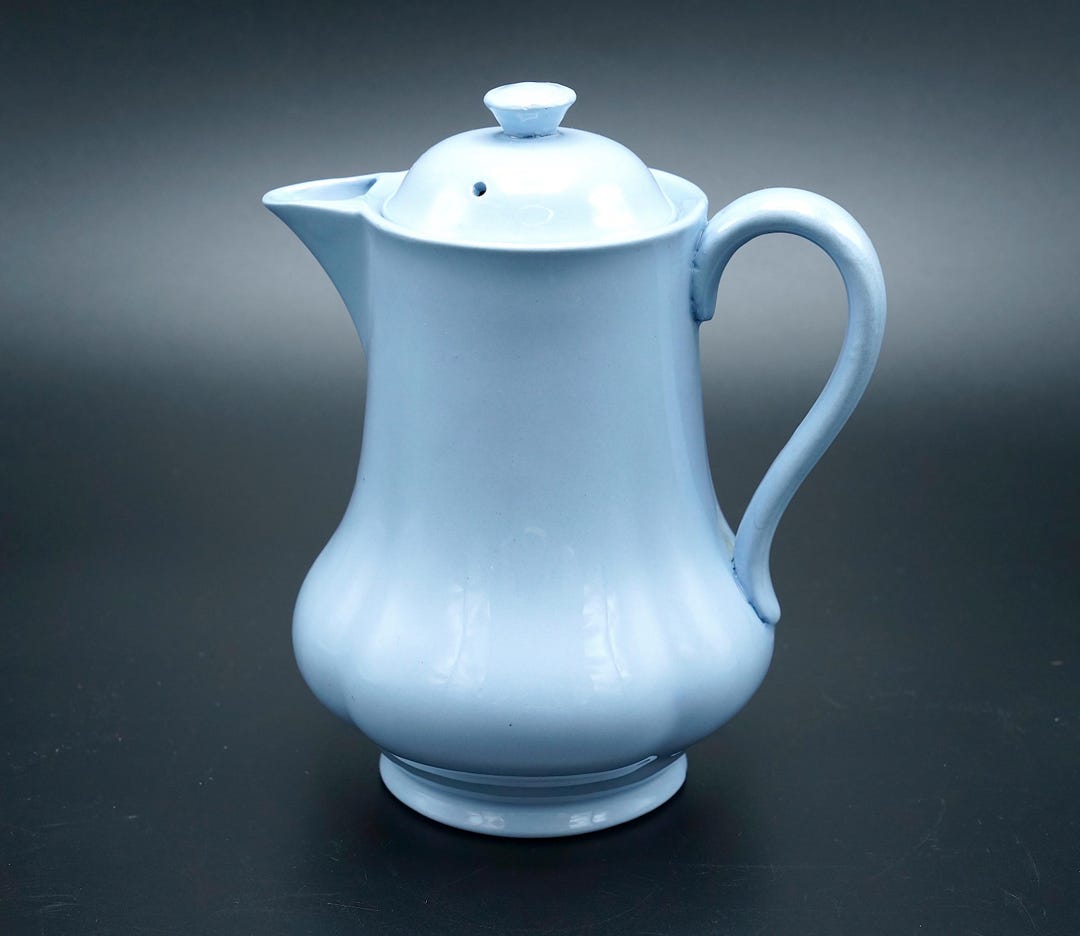 Vintage Petalware Teapot, Lupin Blue Teapot, 1940-50's Teapot, Grindley ...