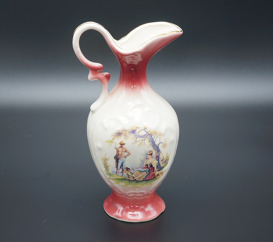 Vintage 1950's Milk Jug Pink Milk Jug Vintage China Jug - Etsy