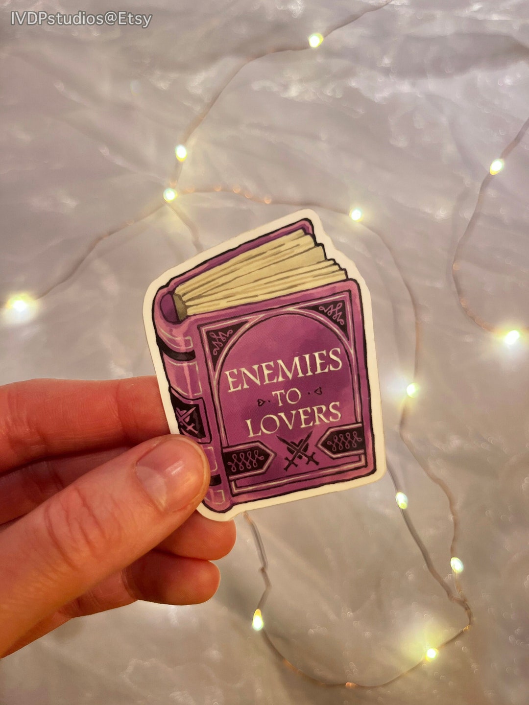 Enemies to Lovers Fanfiction Sticker - Etsy