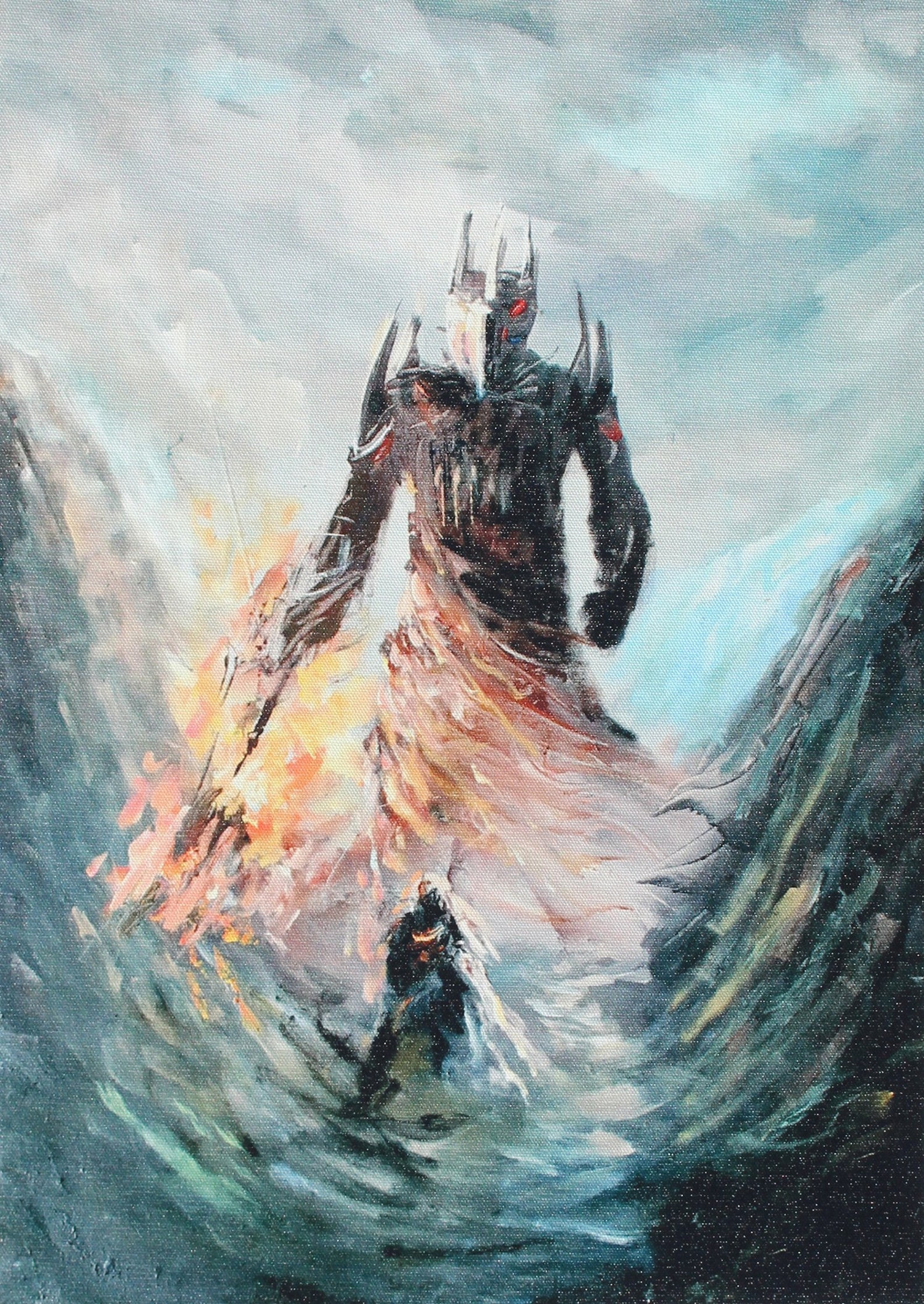 Morgoth Vs Fingolfin Print Canvas Poster Print | Etsy