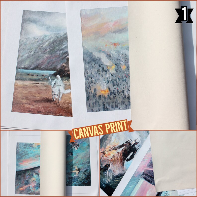 Millennium Falcon Canvas Print X-wing Print Star Wars Wall - Etsy