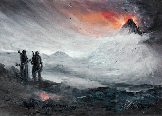 Lord Of The Rings Landscape Mordor