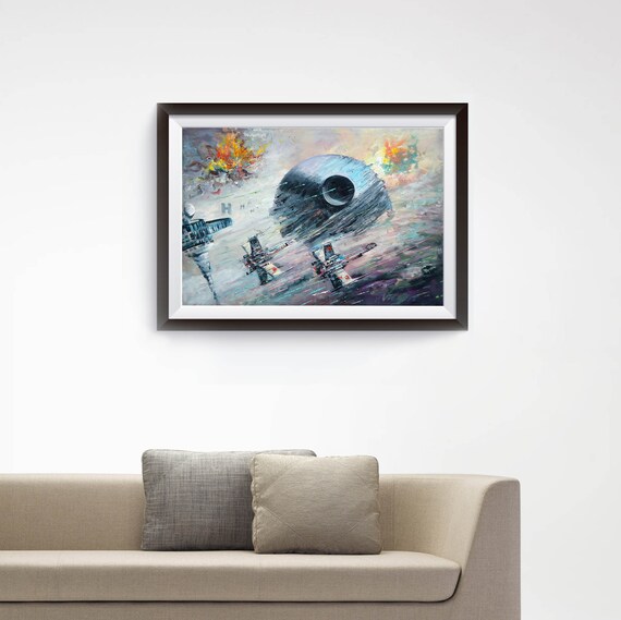 Star wars canvas prints store