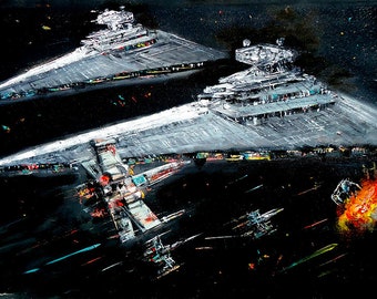 Star Destroyer Art - Etsy